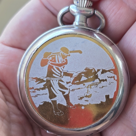 Puritan | Accessories | Vintage Puritan Silver And Gold Pocket Watch ...
